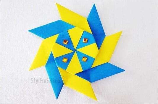 Origami for Kids : How To Make 8 Pointed Transforming Origami Ninja ...