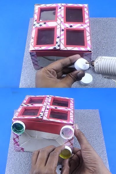 How to Make a DIY Cupboard Craft from Old Cardboard Box? – CraftEnrich